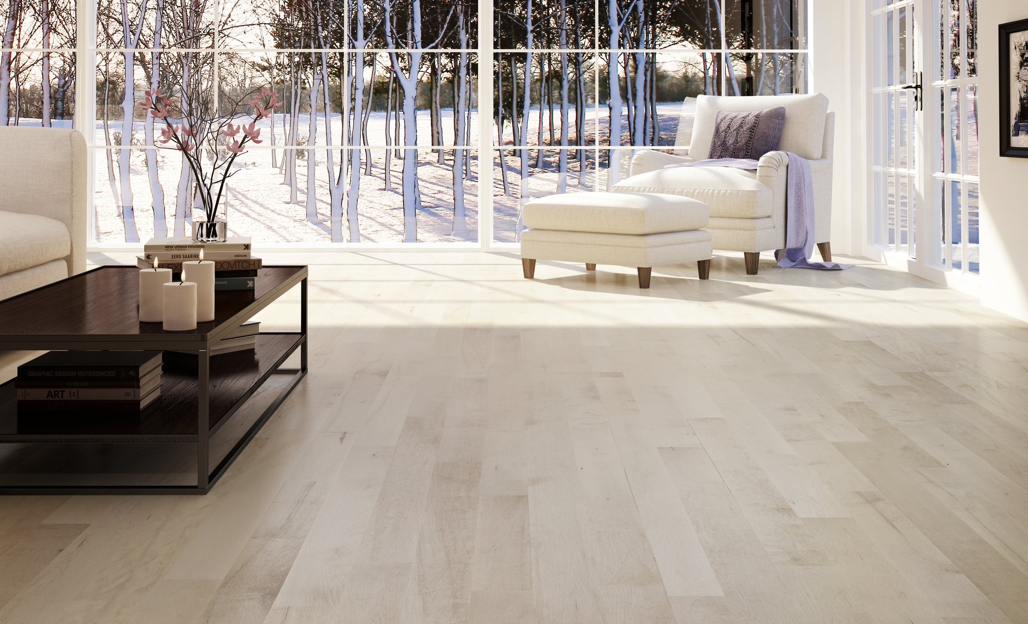 Hard Maple Ivoor | Mercier Wood flooring