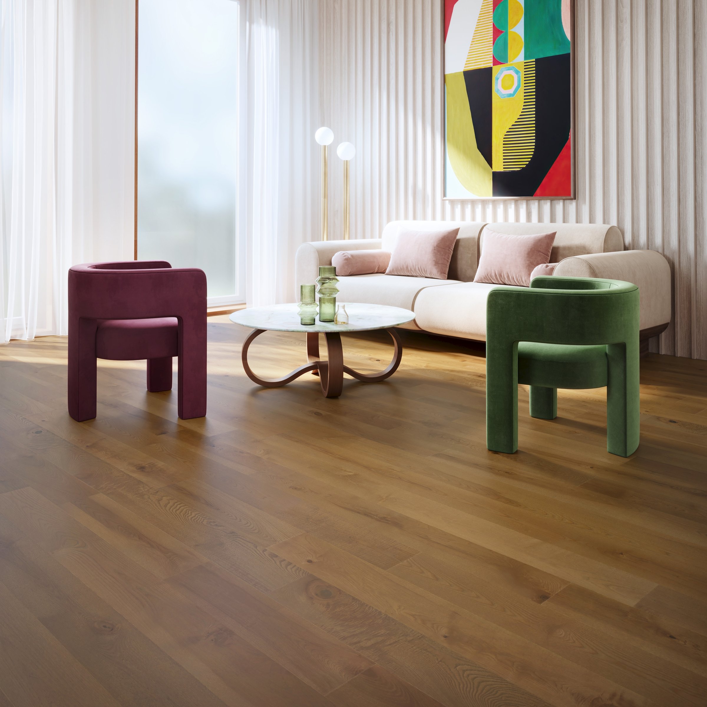 White Ash Balance | Source | Mercier Wood flooring